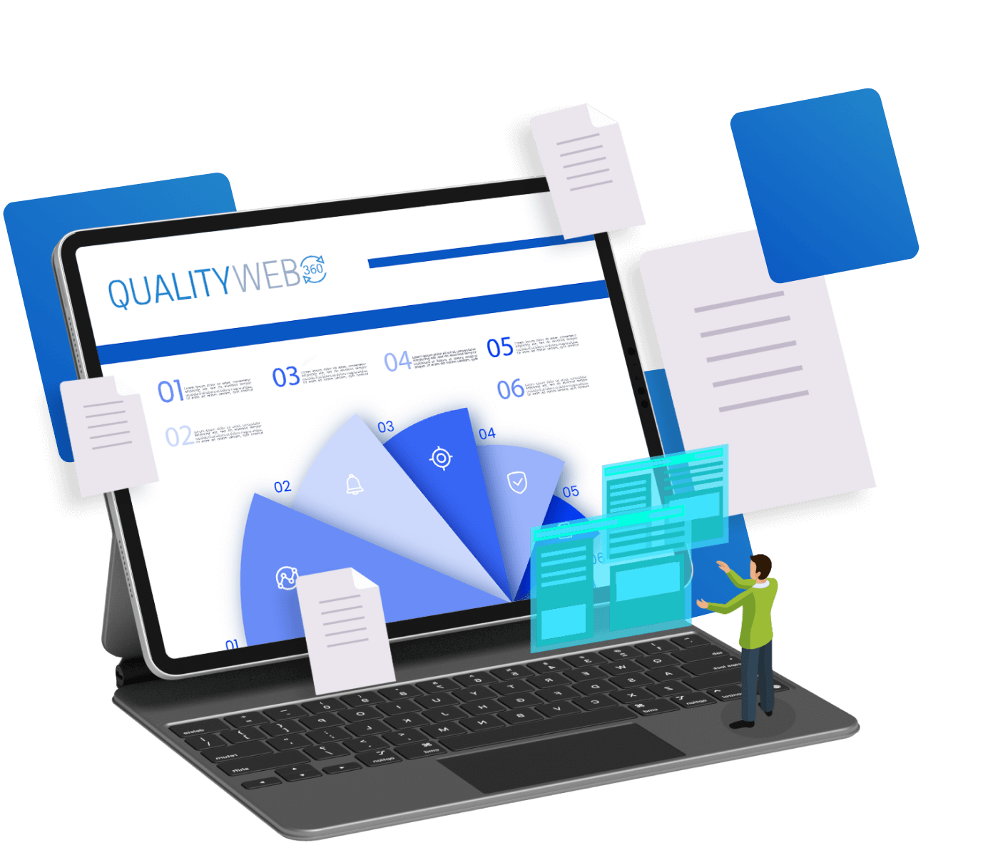 Get your free demo of QualityWeb 360