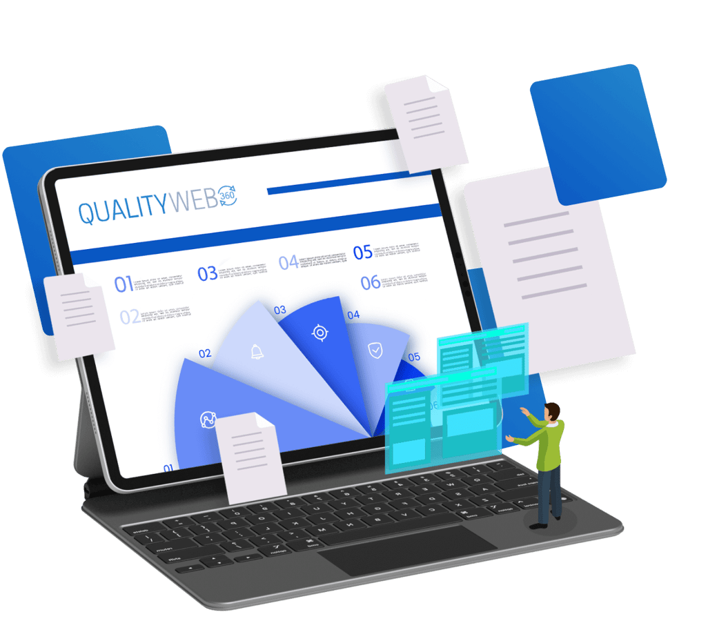 Obtén una demo gratuita de QualityWeb 360